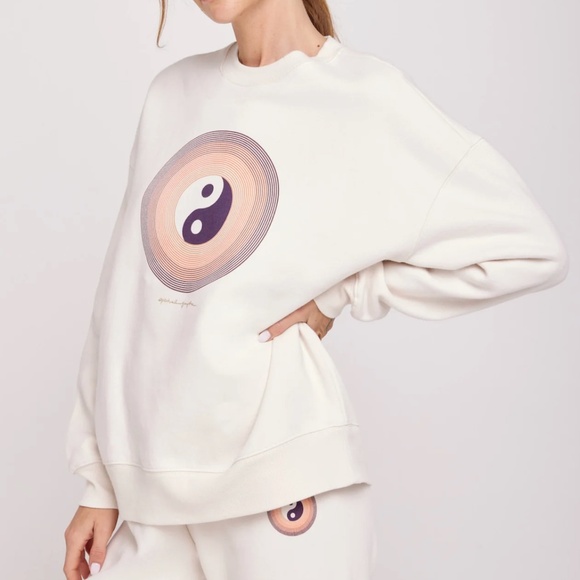 Spiritual Gangster | Tops | Yin Yang Malibu Crewneck | Poshmark